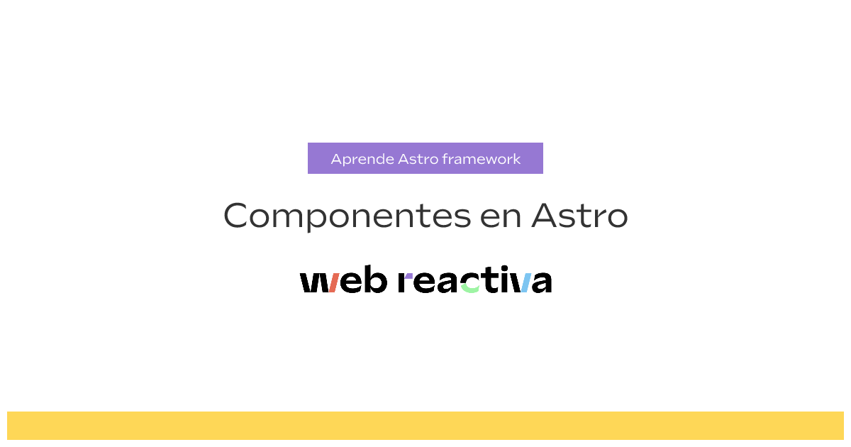 Componentes en Astro