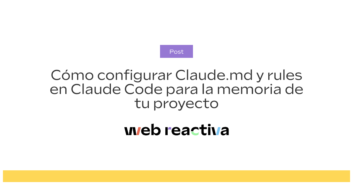Cómo configurar Claude.md y rules en Claude Code para la memoria de tu ...